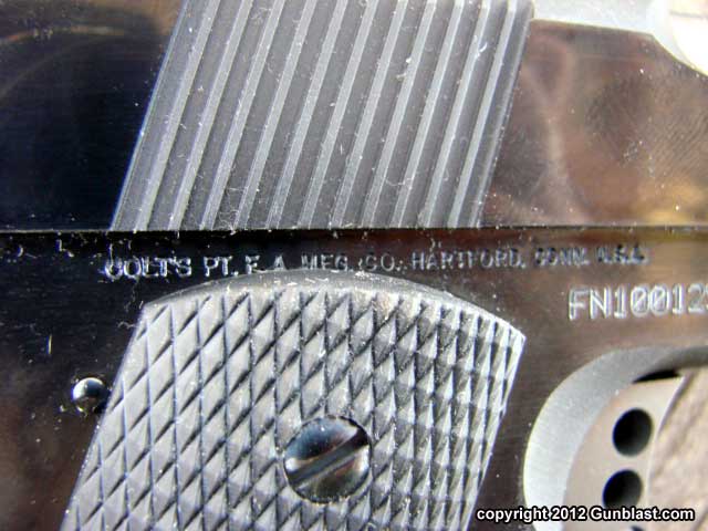 Colt’s New Gold Cup National Match 45 ACP Semi-Automatic Pistol