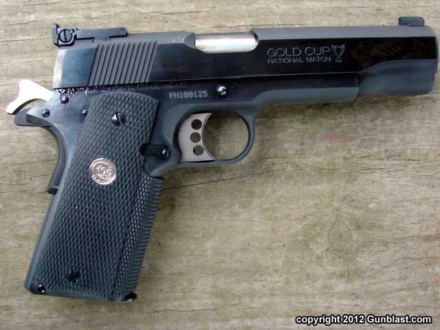 Colt’s New Gold Cup National Match 45 ACP Semi-Automatic Pistol