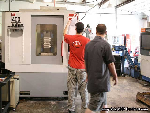 Mike Cumpston Visits the STI Factory