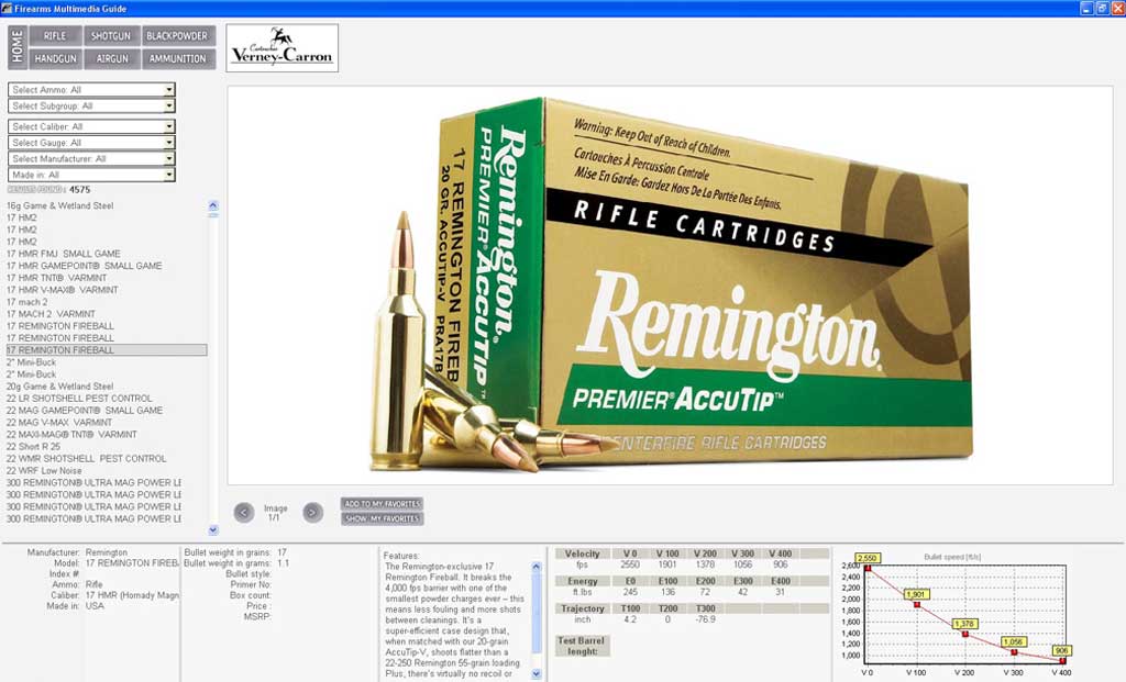 Firearms Multimedia Guide DVD Software for Windows