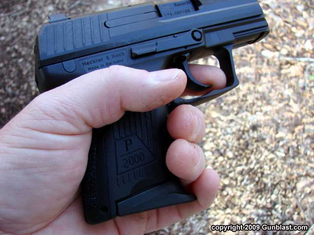 Heckler & Koch P2000 SK 9mm Auto Pistol