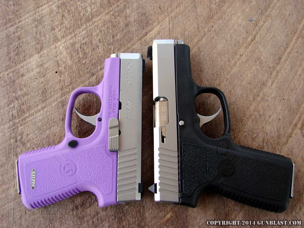 Kahr PM9 & CT380 Tungsten Semi-Auto Pocket Pistols