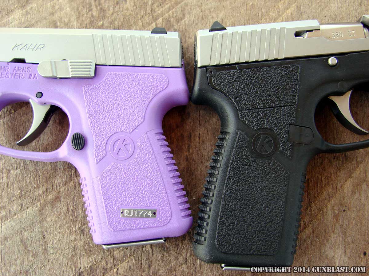 Kahr PM9 & CT380 Tungsten Semi-Auto Pocket Pistols
