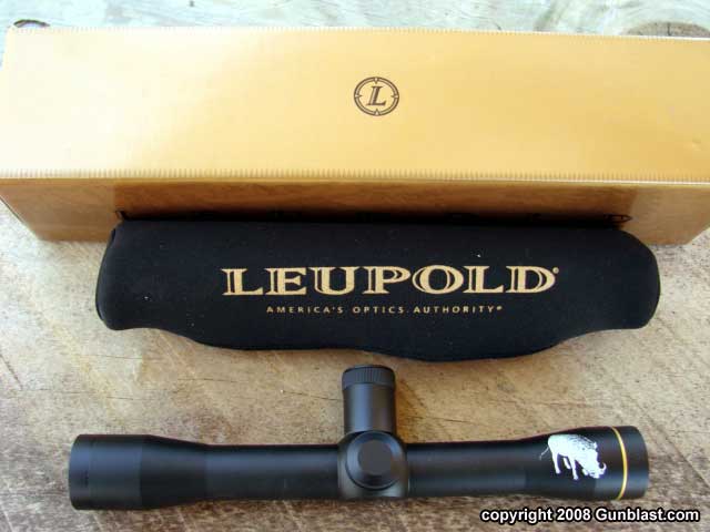 Leupold Custom Shop Scout Scope on the Marlin .45-70 Guide Gun