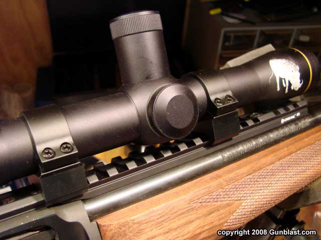 Leupold Custom Shop Scout Scope on the Marlin .45-70 Guide Gun