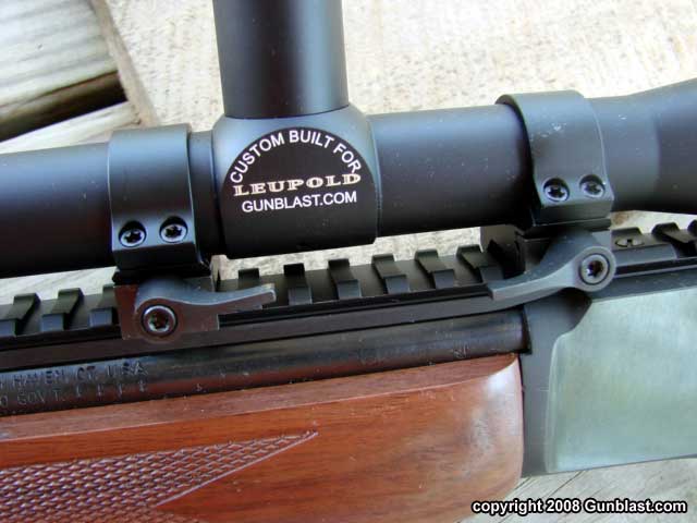 Leupold Custom Shop Scout Scope on the Marlin .45-70 Guide Gun