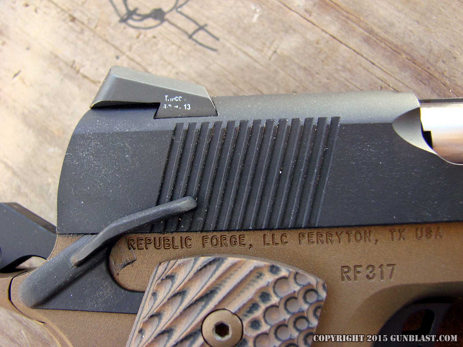 Republic Forge Custom Longslide 10mm 1911 Semi-Automatic Pistol