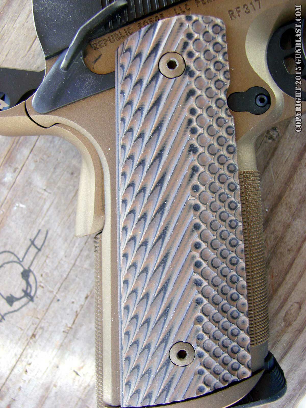 Republic Forge Custom Longslide 10mm 1911 Semi-Automatic Pistol