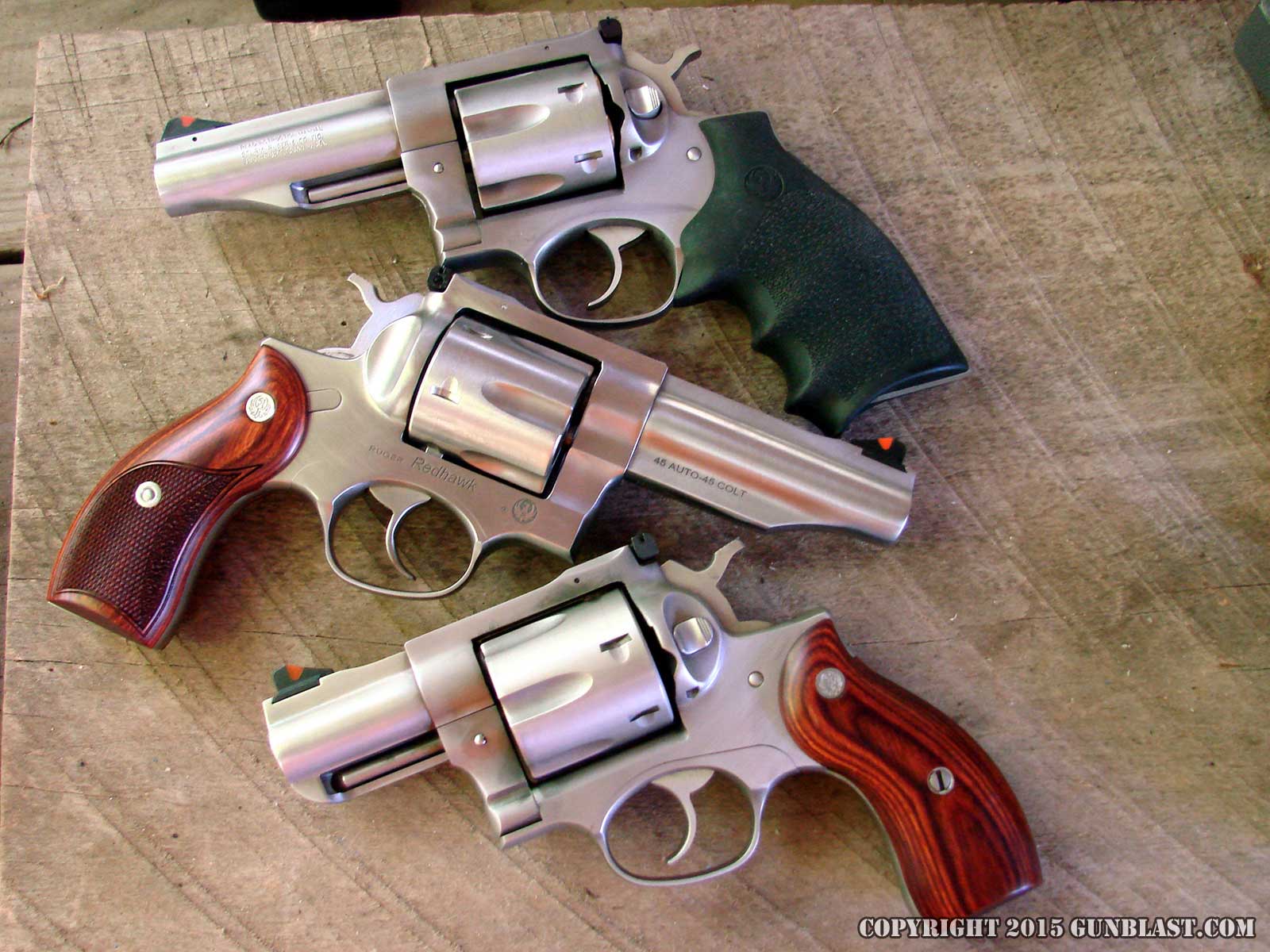 Davidson's Exclusive Ruger Redhawk 41 Magnum, and Ruger Redhawk 45 ACP ...