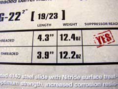 Tactical Solutions TSG-22 22 Long Rifle Conversion for Medium-Frame ...