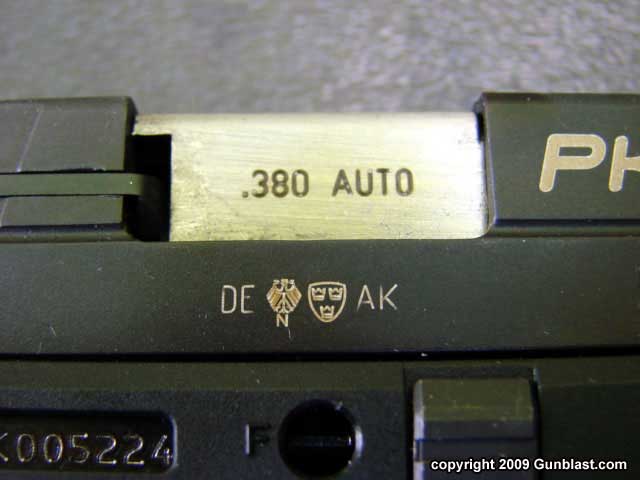 Walther PK380 Semi-Automatic .380 ACP Pistol