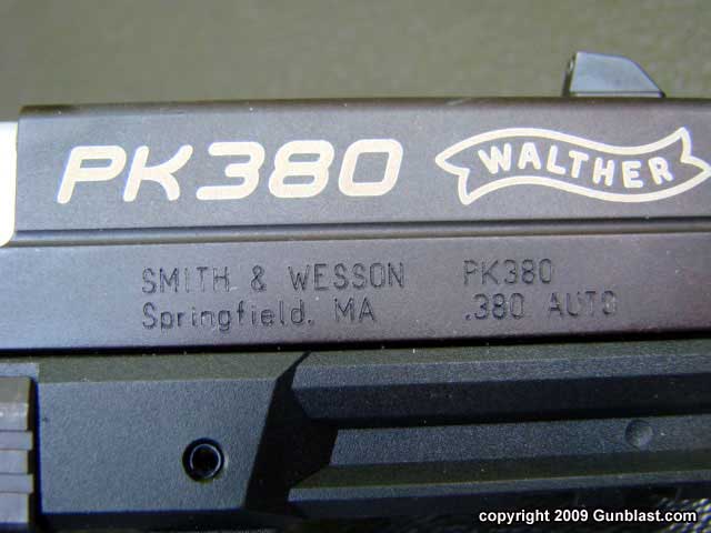 Walther PK380 Semi-Automatic .380 ACP Pistol